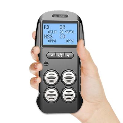 China Compact Handheld Multi Gas Leak Detector 4 Gas For On Site Gas Detection for sale