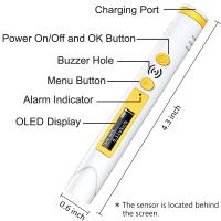 China Handheld Pocket Geiger Counter Nuclear Radiation Detection Devices OEM for sale