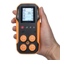 China Industrial-Grade Portable Multi-Gas Detector: High Accuracy via Infrared/Catalytic Sensors, Smart Alarm & Safety Certifications for sale