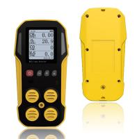 China 4-in-1 Multi-Gas Detector CH4 CO H2S O2 High-Precision Multi-Gas Detector Sensor with Alarm Settings for sale