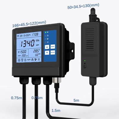China Greenhouse CO2 Controller - WiF Enabled CO2 & Temp & Humidity 3-in-One Sensor for sale