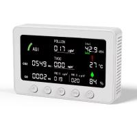China WiFi Smart Air Quality Monitor, Detects CO2, CO, TVOC, PM1.0 & PM2.5, Indoor Air Tester for Home, Office for sale