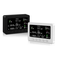 China 10-in-1 IoT Air Quality Detector - High Accuracy PM1.0/CO2/Noise/AQI Sensor with APP Remote Monitoring CE FCC Certified for sale