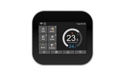 China Energy-Saving Smart heating Thermostat WiFi/LoRaWAN Optional, 7-Day Schedule, for Factory/Warehouse Temperature Control for sale