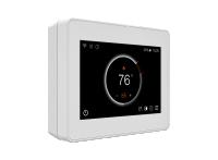 China Remote Control Tuya HVAC Thermostat for Hotel 4-Inch Touch Screen Tuya Thermostat for Underfloor Heating for sale