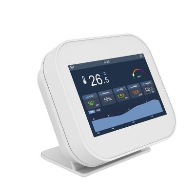 China Adjustable Customized NDIR CO2 Meter Monitor for Office Classroom Indoor Use for sale