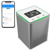 China Indoor Home Radon Gas Detector | Lightweight Smart Sensor | WiFi & Audible Alert | OEM for sale