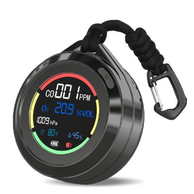 China PT08 Portable Carbon Monoxide (CO) Alarm, Electrochemical Sensor with Sound-Light Alert, 300-1100hPa for Home/Garage/RV for sale