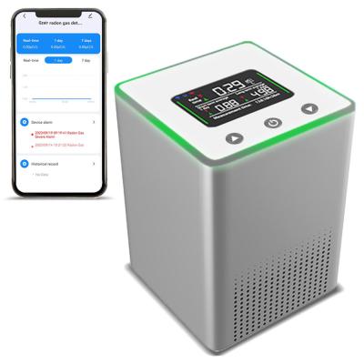 China Professional Smart Radon Detector - Real-Time Radon Gas Monitor with WiFi & App Control for Home Safety for sale