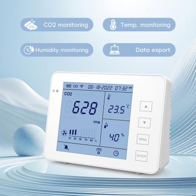 China Rechargeable CO2 Detector – Indoor NDIR Sensor for Accurate Air Monitoring for sale