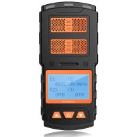 China Portable 4-Gas Multi-Gas Monitor with Combustible Gas Leak Detection and LCD Display for sale