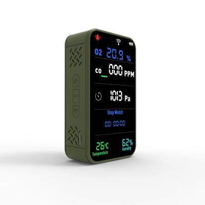 China 7-in-1 Smart Air Quality Device: High-Precision Sensors with Wi-Fi Connectivity for sale