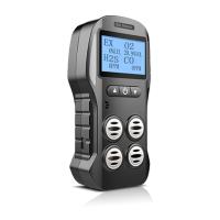 China Portable Handheld 4-Gas Detector, Multi-Gas Monitor with LCD for Combustible Gas Detection for sale