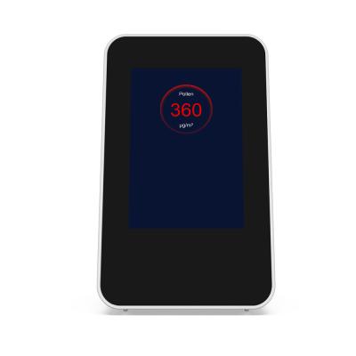 China 1800 Smart WiFi Air Quality Monitor - 7-in-1 Detector with 3-Color Alarm & 30s Auto-Screensaver for sale
