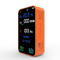 China Portable WiFi Gas Detector for Industrial Safety, O2 CO Monitor with Temperature Humidity Pressure for sale