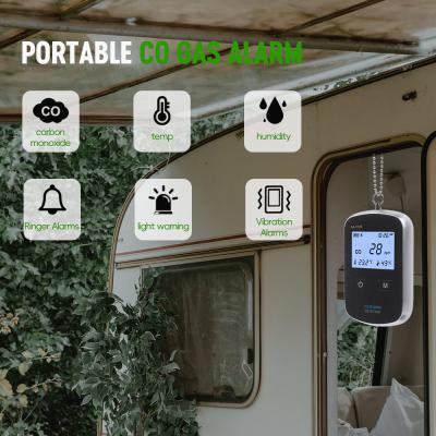 China Must-Have Camping Safety: Portable CO Alarm for Tents, RVs & Vans - Handheld Carbon Monoxide Gas Tester with High Sensitivity Sensor for sale