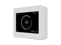 China 2.4ghz Touchscreen Smart WiFi Thermostats Remote Control Radiant Heat for sale