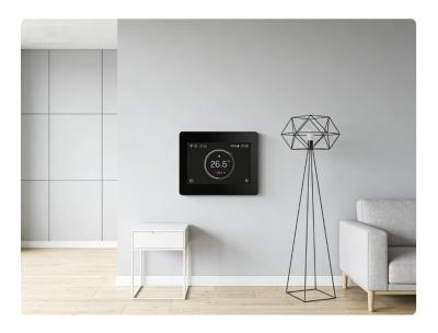 China US Type Commercial/Residential Programmable Thermostat - App-Controlled WiFi Thermostat with Timer Mode & Humidity Display for sale