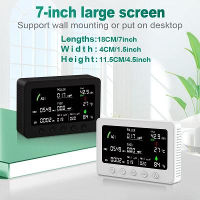 China Smart Tuya App Integration & Wi-Fi Connectivity: Supports pairing with Tuya/Smart Life App, enabling remote monitoring, custom alarm thresholds, temperature unit (C/F) conversion, and device managemen for sale