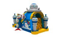 China Inflatable Combos 1000D Fireproof Inflatable Jump House Castle Space World  Blow Up Bounce House for sale