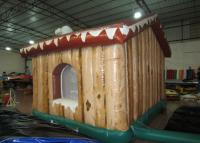 China Children Air Blown Christmas Decorations , High Durability Funny Christmas Inflatables for sale