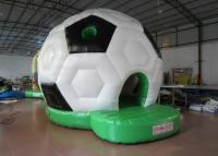 China Waterproof PVC Kids Inflatable Bounce House / Classic Inflatable Football Bouncy Castle for sale