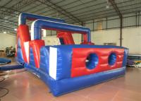 China Funny Sports Games Obstacle Course Bouncer , Indoor Playground Obstacle Bouncy Castle for sale
