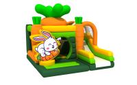 China Rabbit Themed PVC 4.2x4x3.6m Inflatable Combos Indoor Bounce House for sale