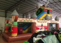 China Double Stitching Inflatable Indian Large Bounce House , Fun City Inflatables 8 X 5 X 6m for sale