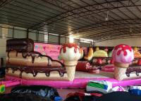China Inflatable Cake Toddler Bounce House , Inflatable Jumping Castle Quadruple Stitching for sale