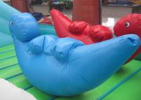 China Attractive Dinosaur World Big Jumpy House , Outdoor Kids Bounce House for sale