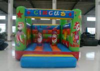 China Amusement Park Inflatable Jump House , Small Indoor Bounce House 3.5 X 4 X 2.5m for sale