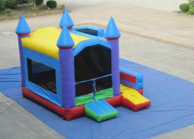China Simple inflatable bouncer house with slide classic inflatable castle combo for children over 5 years for sale