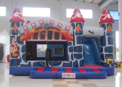 China Customized inflatable bouncy castle printing inflatable bouncy castle with slide for sale