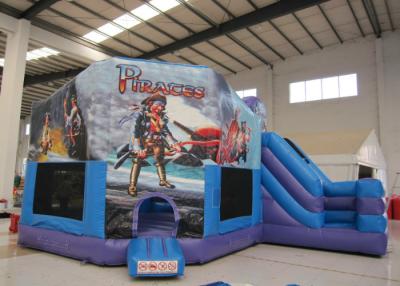 China Classic inflatable pirate themed combo 5 in 1 inflatable bouncy castle pirate multi inflatable jump house for sale