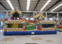 China Indoor Ancient Indian Inflatable Fun City 8 X 6 X 5m Nontoxic Enviroment - Friendly for sale