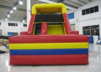 China Outdoor Games Commercial Inflatable Water Slides 0.55mm Pvc Tarpaulin 6 X 3.6m for sale
