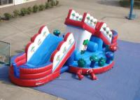 China Attractive Funny Inflatable Obstacle Courses Outdoor Games Digital Printing inflatable mushroom slide for sale