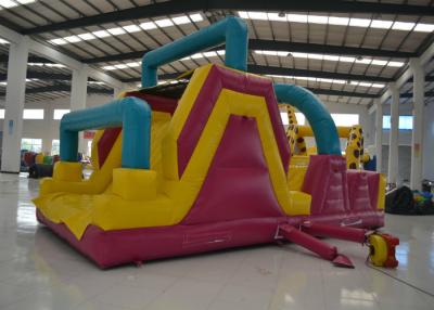China Big Commercial Inflatable Obstacle Courses Outdoor Game 8 X 4 X 4m Safe Nontoxic for sale