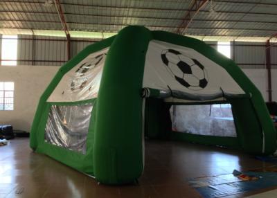 China Green Footable Inflatable Event Tent Digitally Printed Wind Resistant Safe Nontoxic for sale