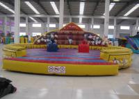 China Commercial Inflatable Sports Games / Gladiator Game Safe Nontoxic Customized for sale