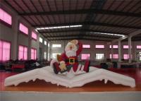 China Christmas Blow Up Yard Decorations , Waterproof Blow Up Christmas Lawn Decorations for sale