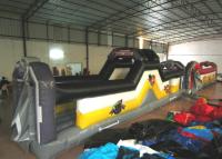 China Giant Funny Adult Inflatable Obstacle Courses 10 X 2 X 2.6m 0.55mm Pvc Tarpaulin for sale