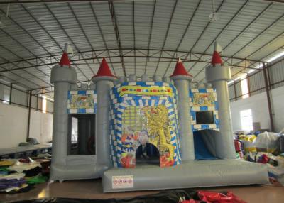 China Bavaria Combo Inflatable Jump House 0.55mm Pvc Tarpaulin 6 X 4.4m Waterproof for sale