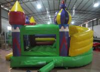 China Simple Garden Bouncy Castle Double Stitching  , Digital Printing Infant Bounce House for sale