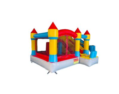 China Party Inflatable Combo House Children Outdoor Inflatable Jumping Castle With Dry Slide for sale