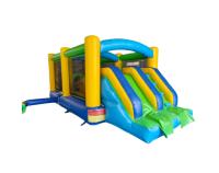 China Digital Printing Inflatable Obstacle Courses Combo PVC Commercial Inflatable Bouncer Combo for sale