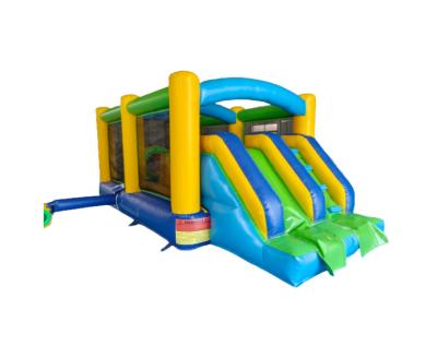 China Digital Printing Inflatable Obstacle Courses Combo PVC Commercial Inflatable Bouncer Combo for sale