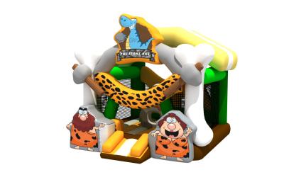 China Commercial Grade Stone Age inflatable Bouncer Jumping Castle PVC Inflatable Bouncy Games for sale