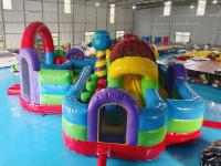 China Manufacturer Inflatable Fun City Colorful Inflatable Playground Funny Inflatable Castle for sale